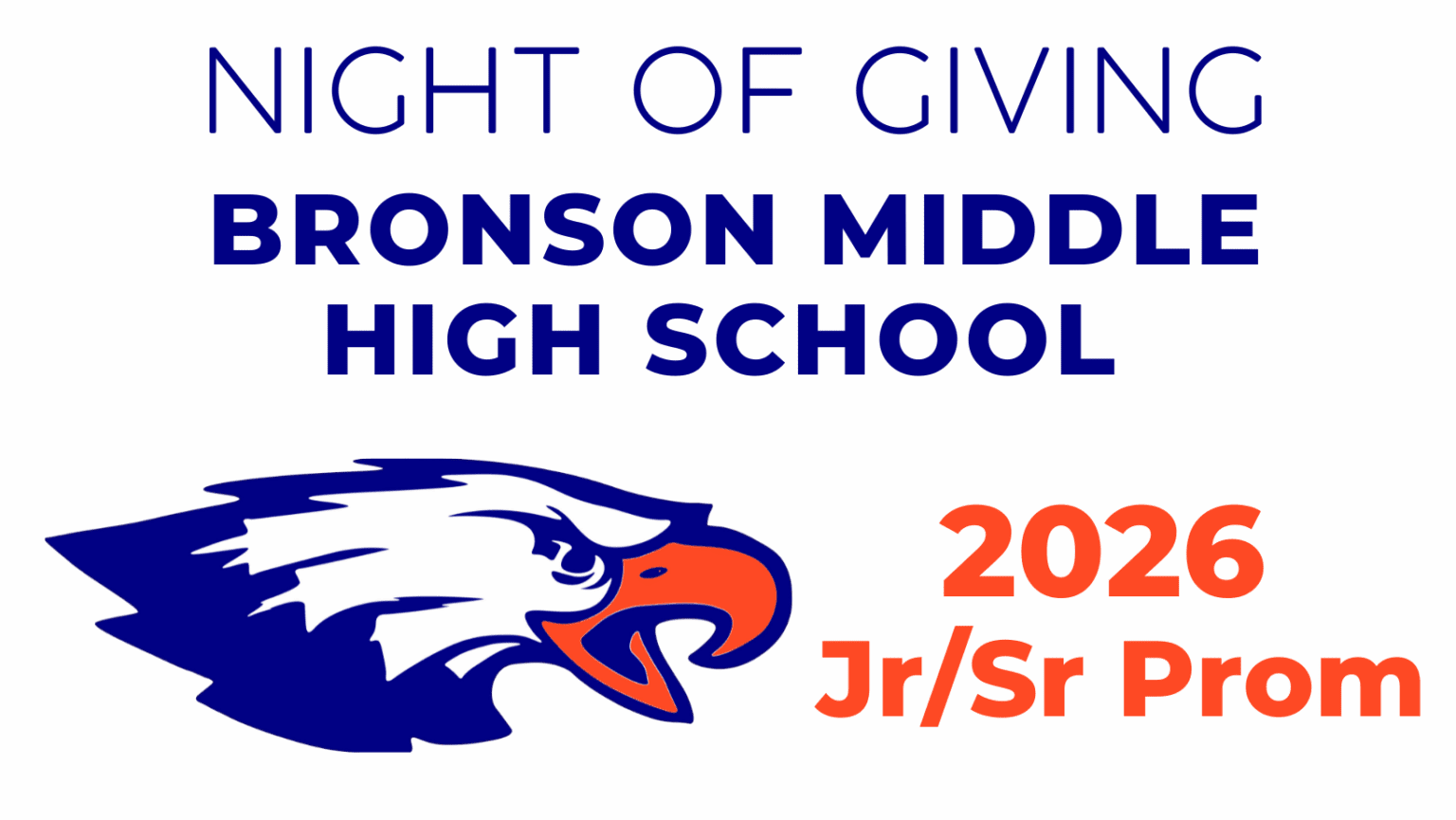Night of Giving | Bronson Middle High School Jr/Sr Prom 2026 - Black Prong