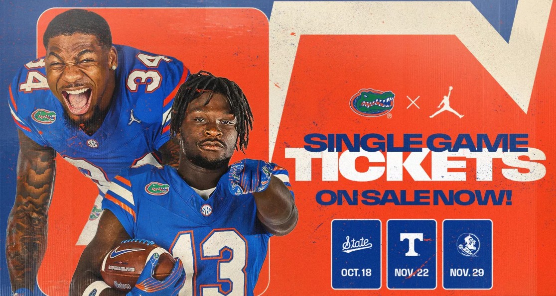Florida Gators Home Game - Black Prong