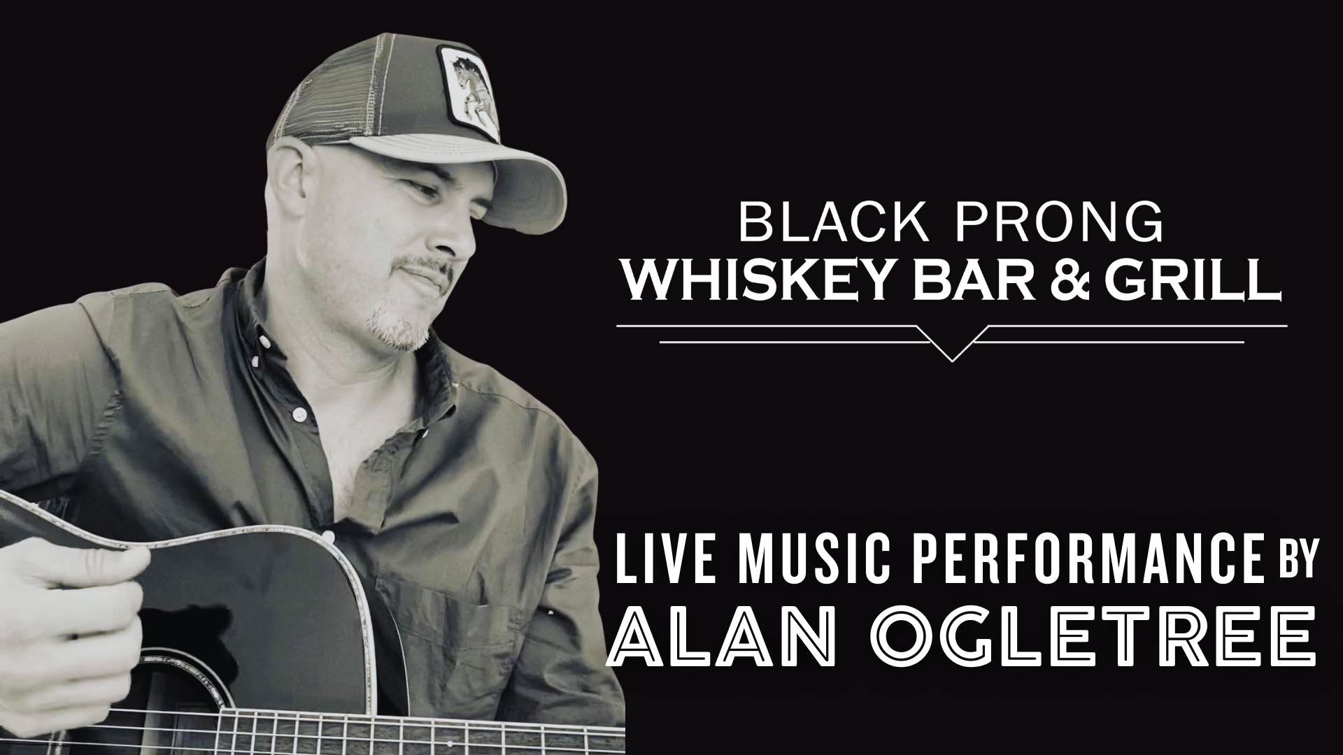 Live Music at the Bar & Grill- Alan Ogletree - Black Prong
